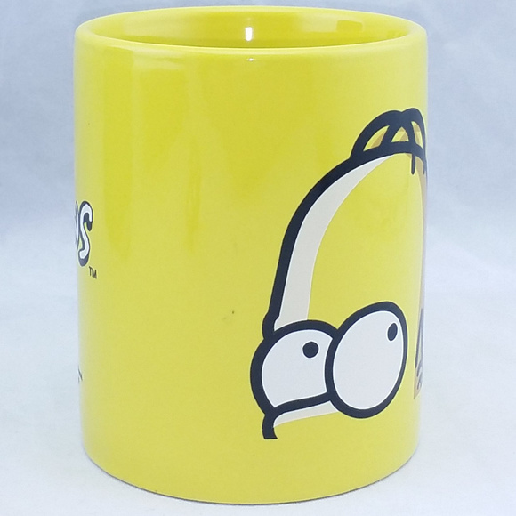 Simpsons | Dining | The Simpsons Homer Coffee Mug Rare Yellow Cup 2oz ...